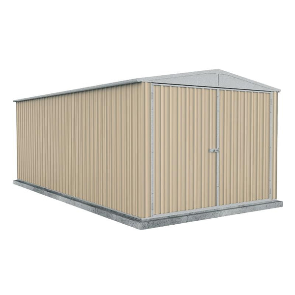 Outlet - 3.00mW x 5.96mD x 2.30mH Garden Shed Highlander Three Door Pa